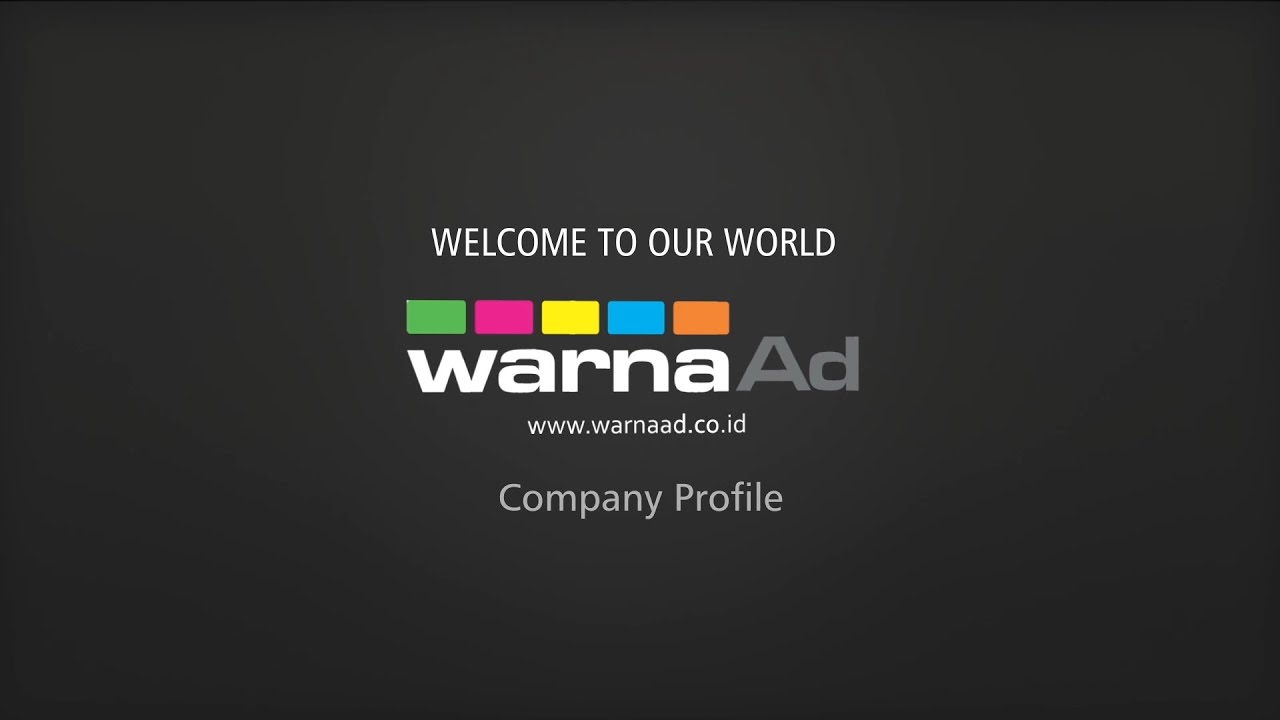 Company Profile Warna Advertising - YouTube