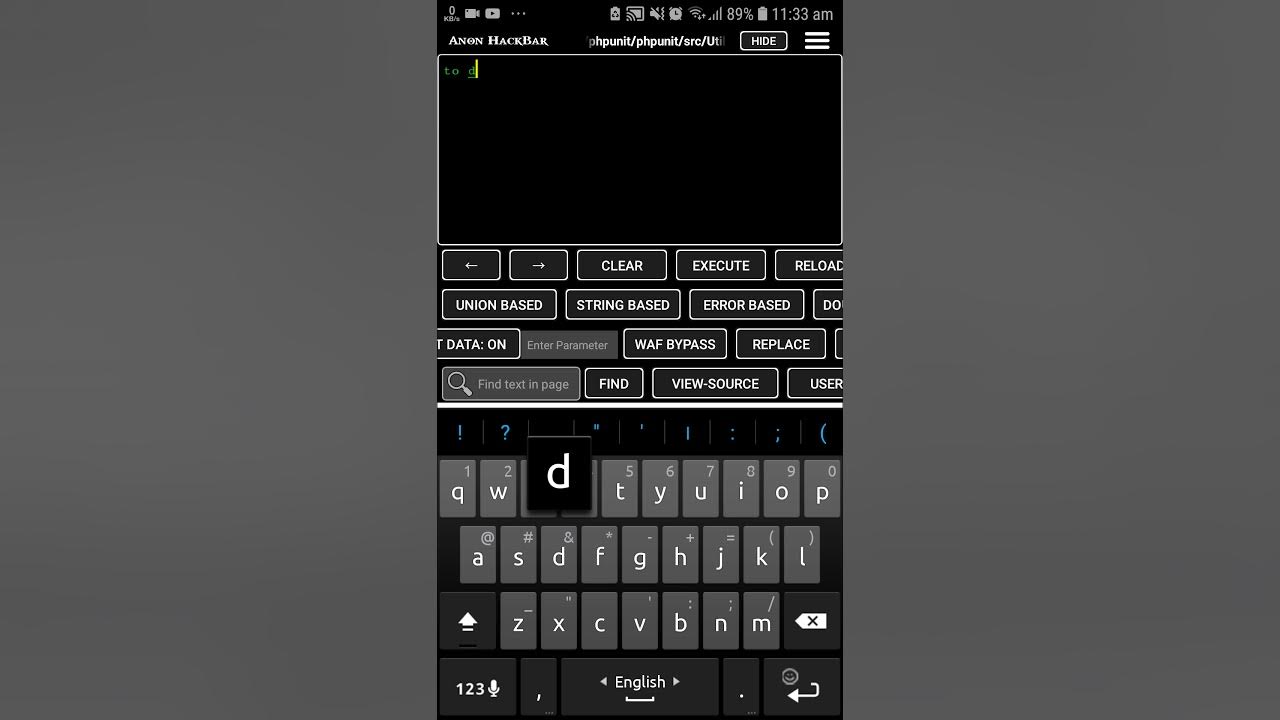Laravel Framework PHPUNIT Remote Code Execution - Post DATA Method - YouTube