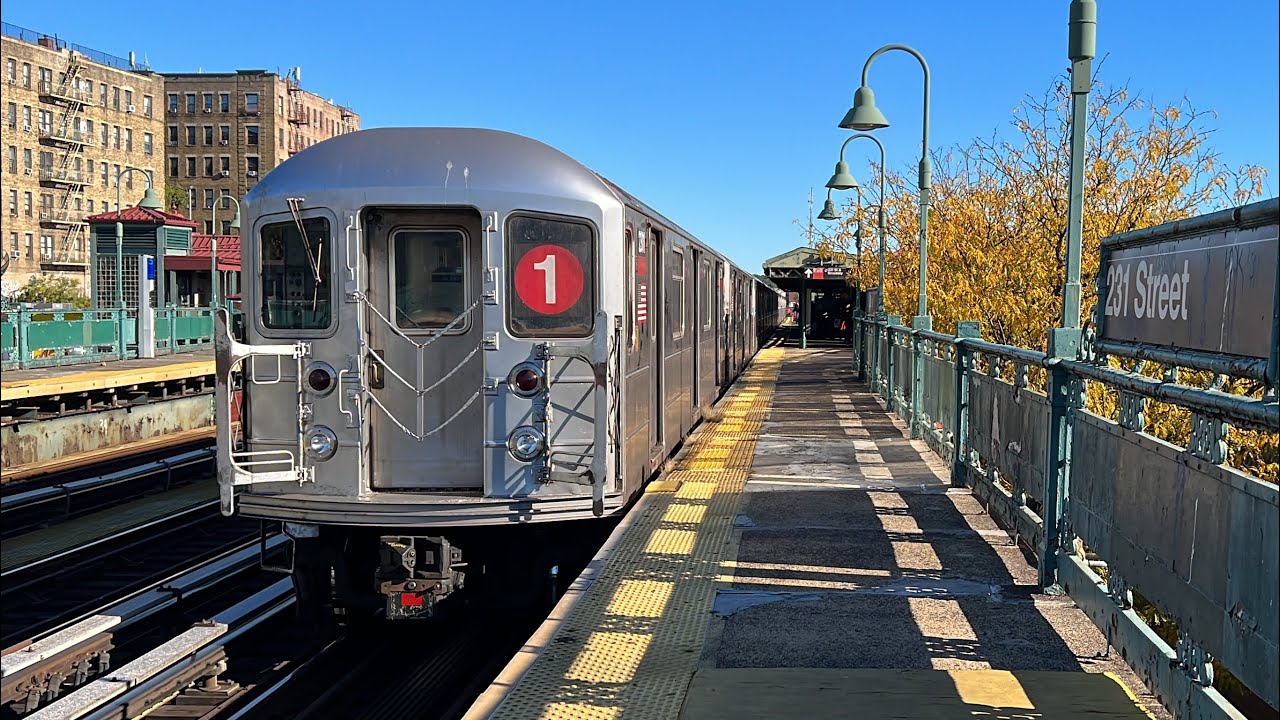 (1) Train Action At 231st Street - YouTube