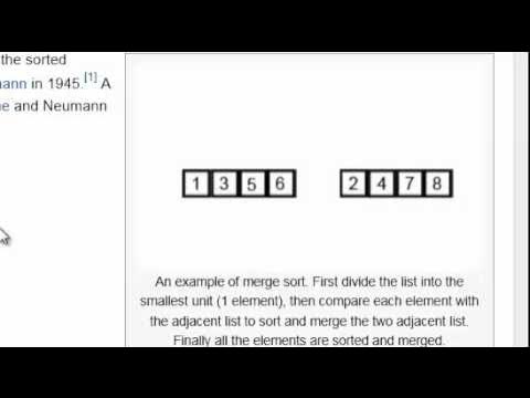 Merge-Sort -- Animation - YouTube