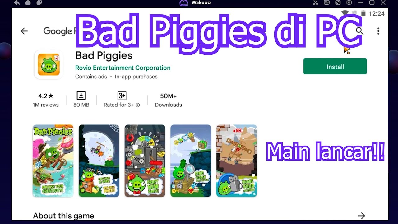 Bad Piggies PC - Cara Download & Main di Windows/ Laptop (GRATIS) - YouTube