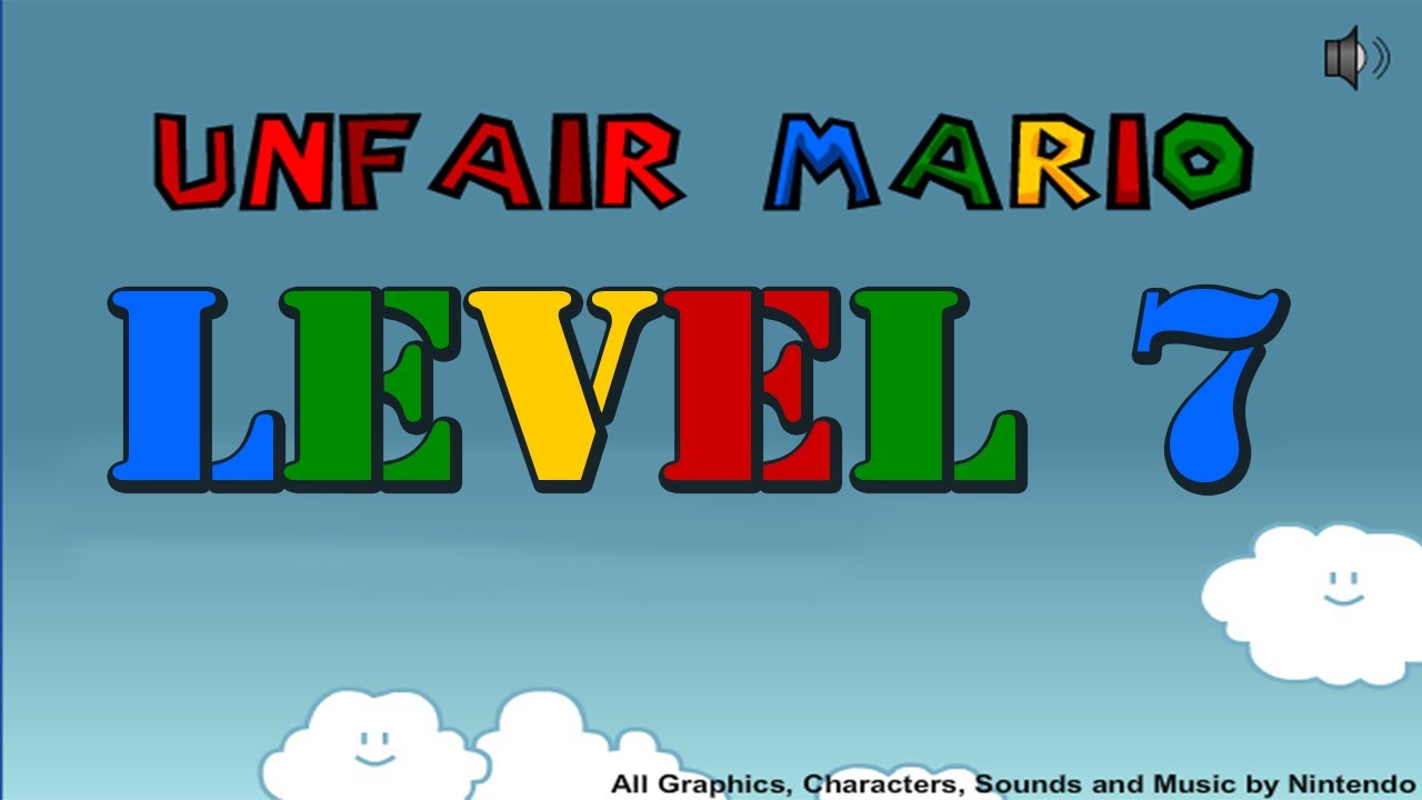 Level 7 - Unfair Mario - Wickedshrapnel - YouTube