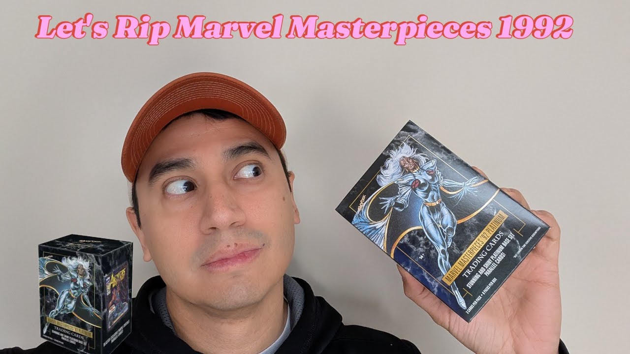 Let's Rip : Marvel Masterpieces 1992 ! - YouTube