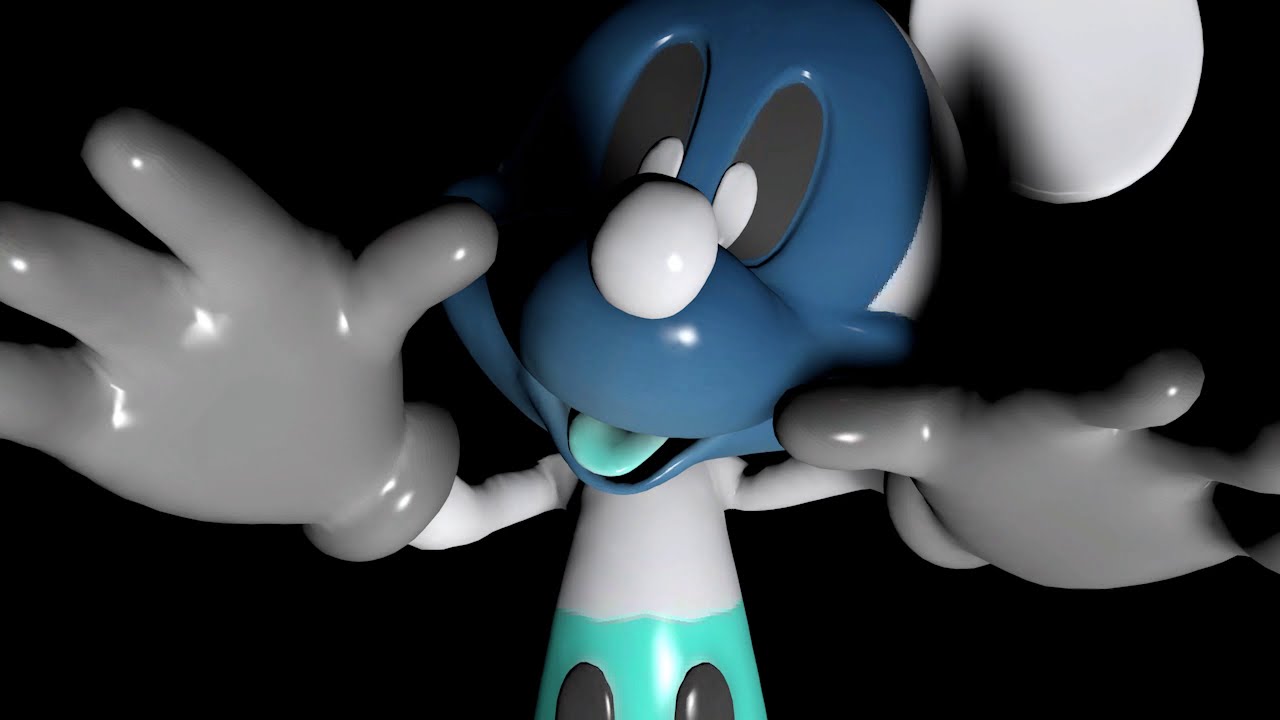 (C4D/FNaTI) PN Mickey Jumpscare Test. - YouTube