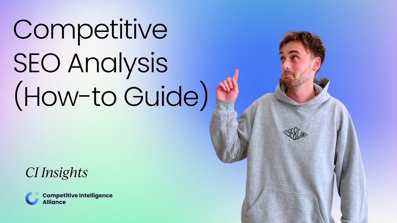 How to Do An SEO Competitive Analysis - YouTube