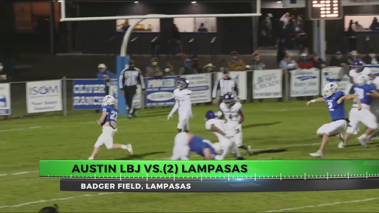 Friday Night Football Fever: Austin LBJ vs. Lampasas - YouTube