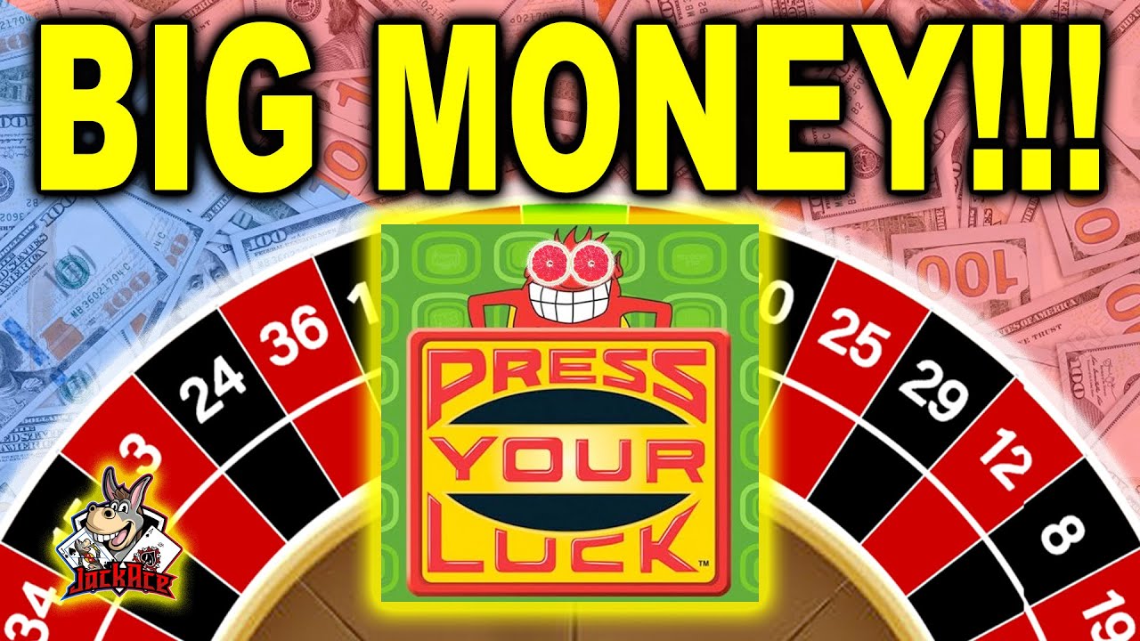 BIG MONEY! NO WHAMMIES! "Press Your Luck" #roulettestrategy - YouTube