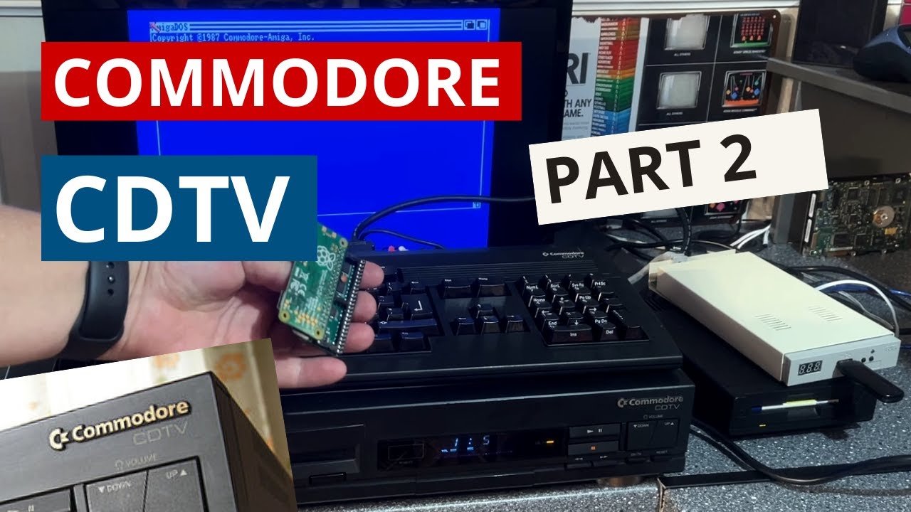 Commodore CDTV Part 2 - continuing the exploration with some games and ...