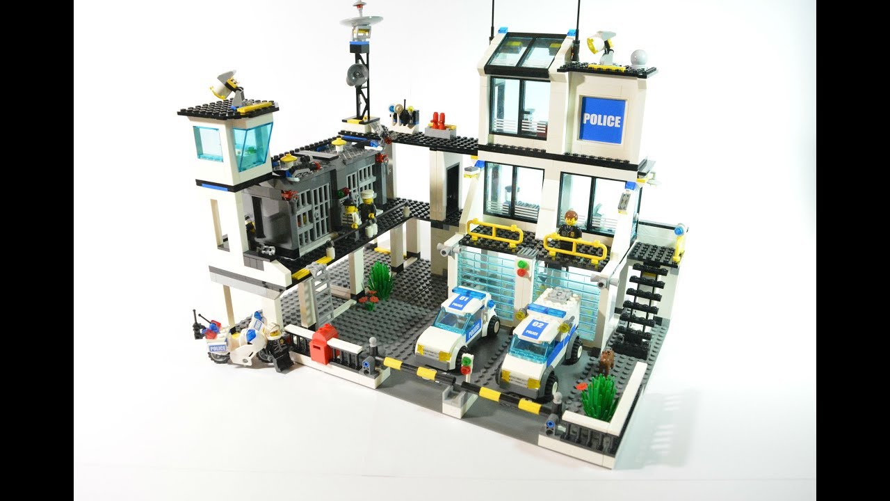 lego city 7744 Speed Build Быстрая сборка - YouTube