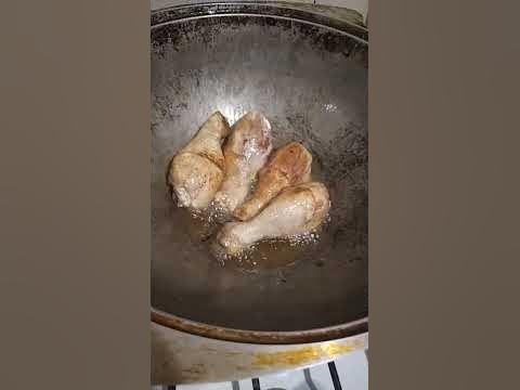 курица голень с кортошка лукум - YouTube