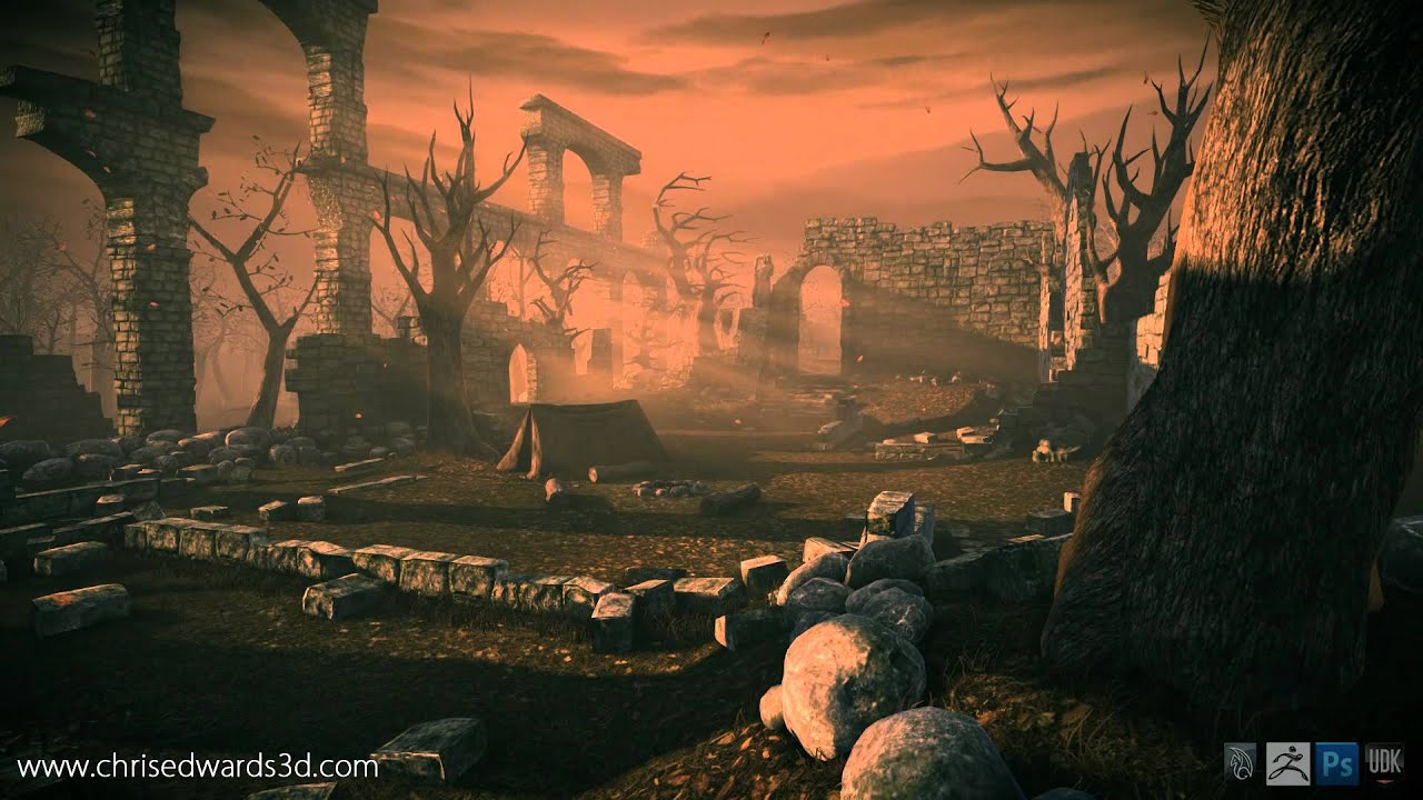 Chris Edwards - Environment Art Showreel - YouTube
