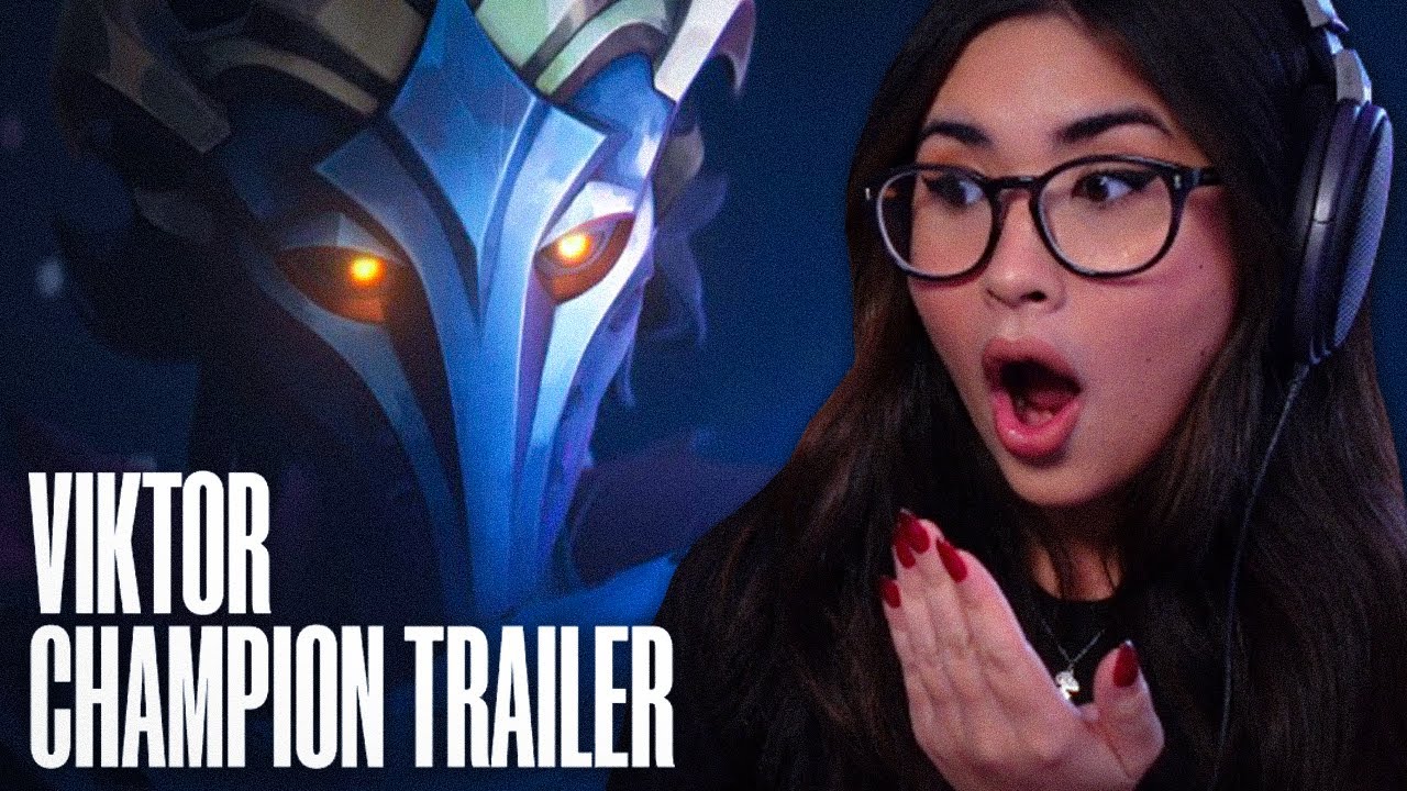 VIKTOR CHAMPION UPDATE TRAILER REACTION!! - YouTube