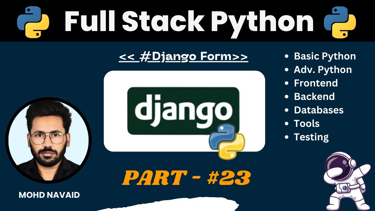 📚 Django || Pt-23: Working With Django {Forms}| in Django ||📚 - YouTube