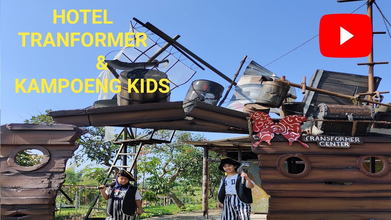 HOTEL TRANFORMER CENTER & KAMPOENG KIDS - BATU MALANG - YouTube