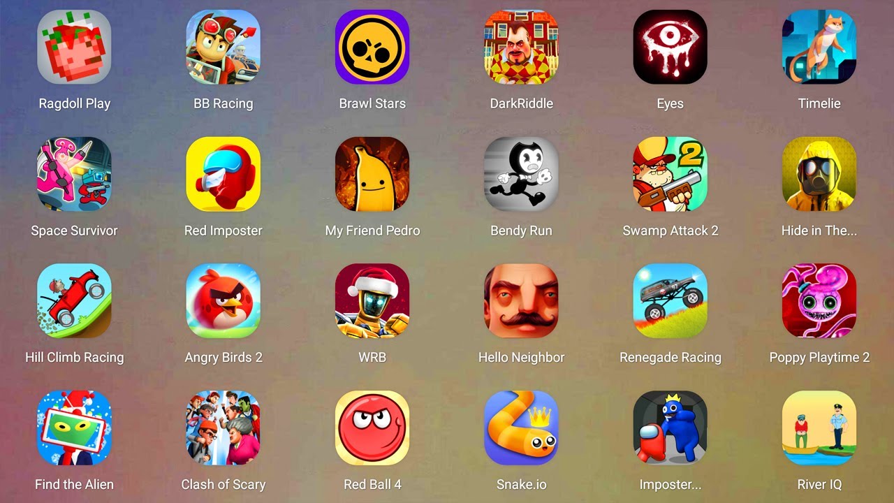 Roblox,Hungry Worm Prison,Poppy Playtime 4,Angry Birds Friends,Stick vs ...