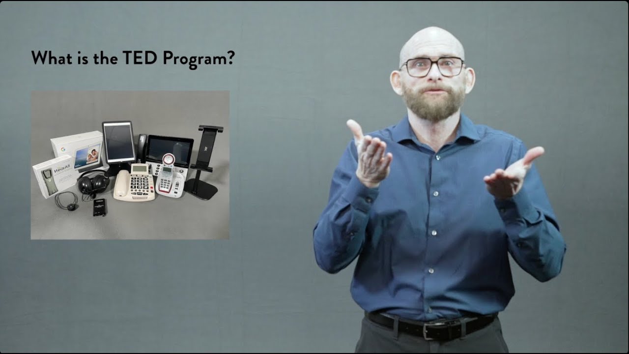 How to apply for devices from the TED Program - YouTube
