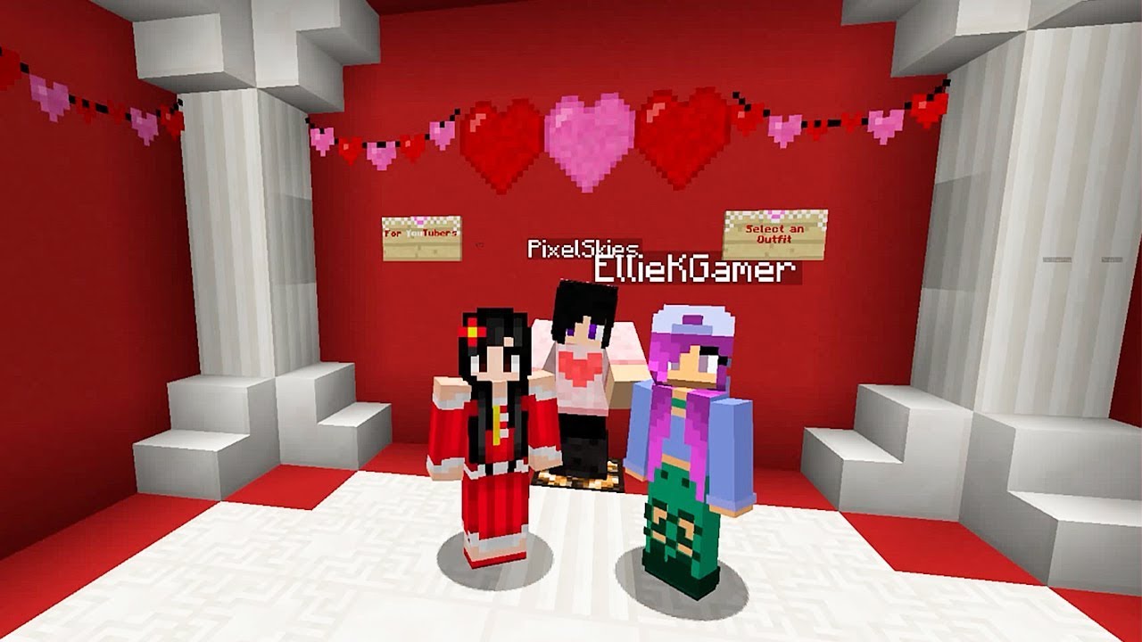 ️ YOUR VALENTINE ️ CON ELLIE (PARTE 1) - MAPAS MINECRAFT - YouTube