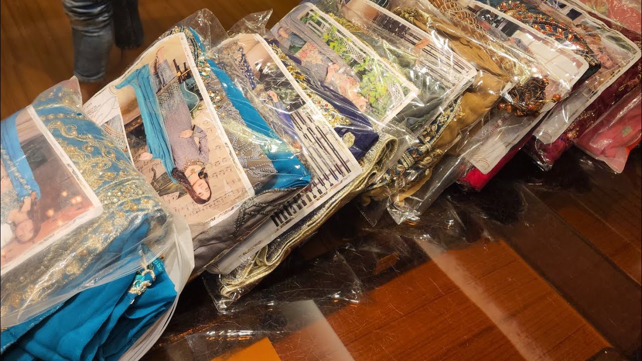 World record 1500 taka Pakistani party dress - YouTube