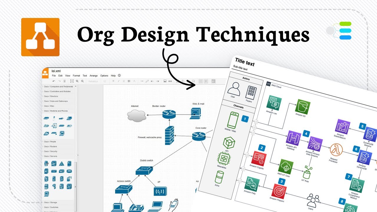 How to use draw io for network diagram (Connection Mapping) - YouTube