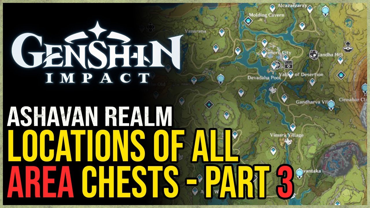 All Ashavan Realm Chests Genshin Impact Part 3 - YouTube