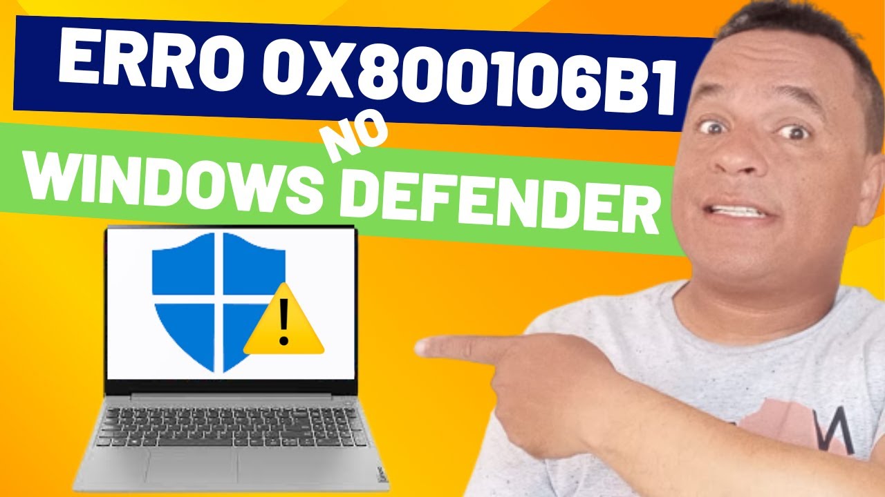 Erro 0x800106ba no windows Defender (Resolvido) - YouTube