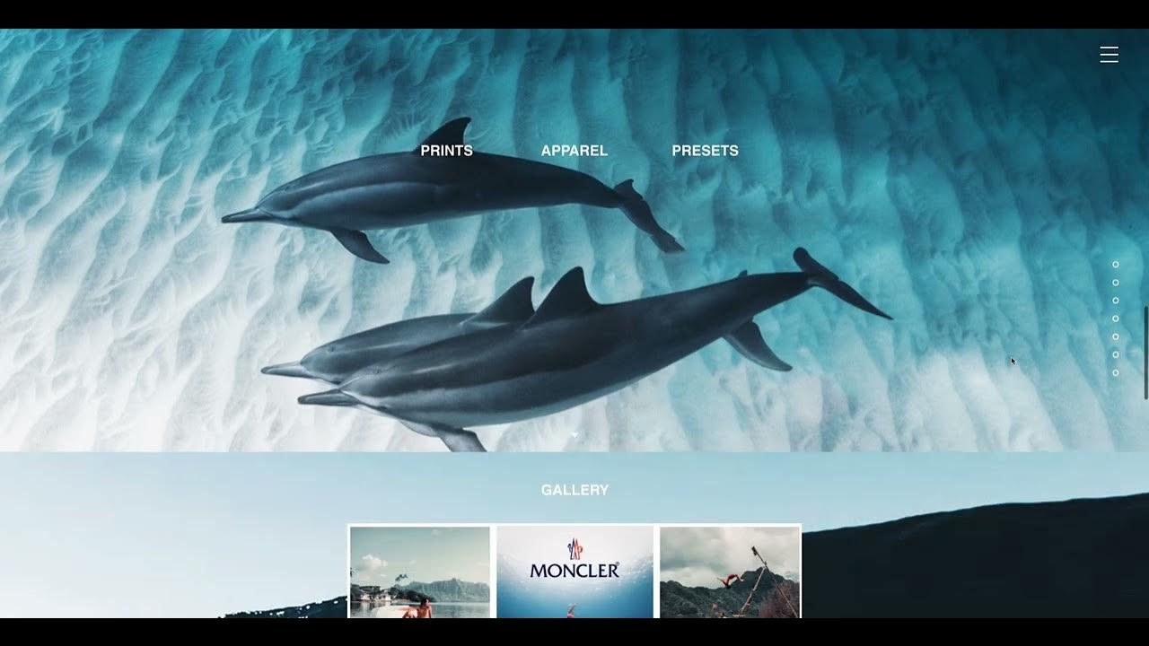 Website With Parallax Scrolling & Scroll-Triggered Animations - YouTube