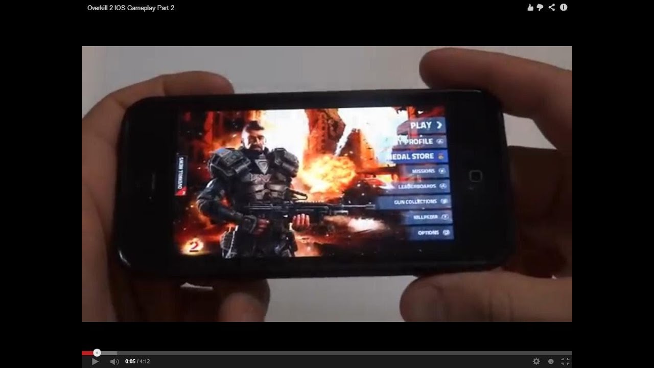 Overkill 2 IOS Gameplay Part 2 - Fliptroniks.com - YouTube