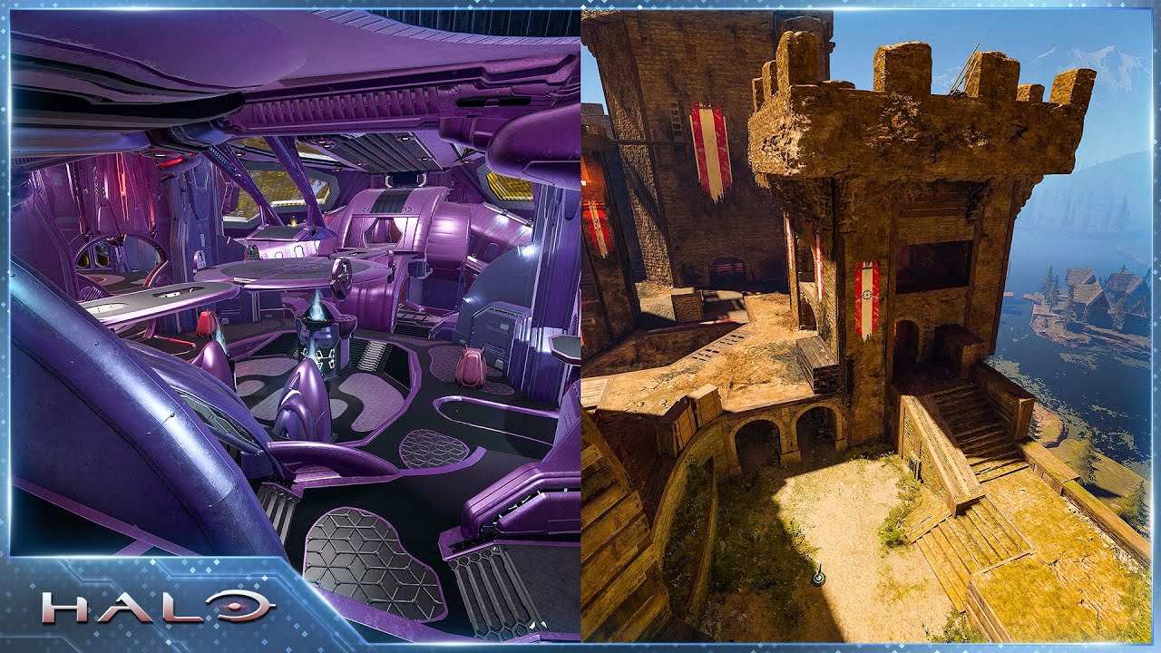 TWO NEW Ranked Maps! Halo Infinite - YouTube