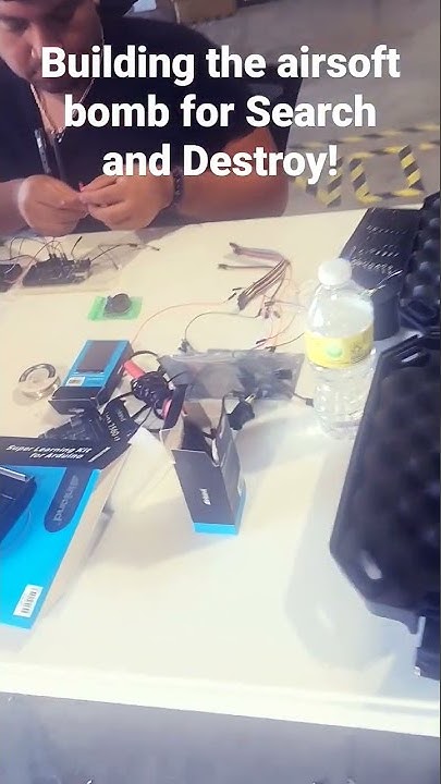 Building the airsoft bomb for Search and Destroy! - YouTube