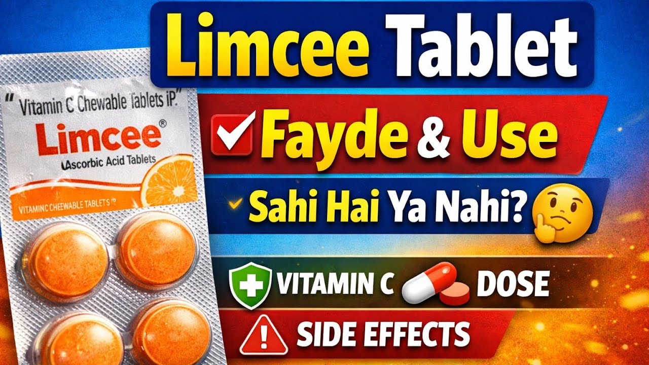 Limcee Tablet – Fayde & Use 💊 Roz Limcee Khana Sahi Hai? Vitamin C Ka ...