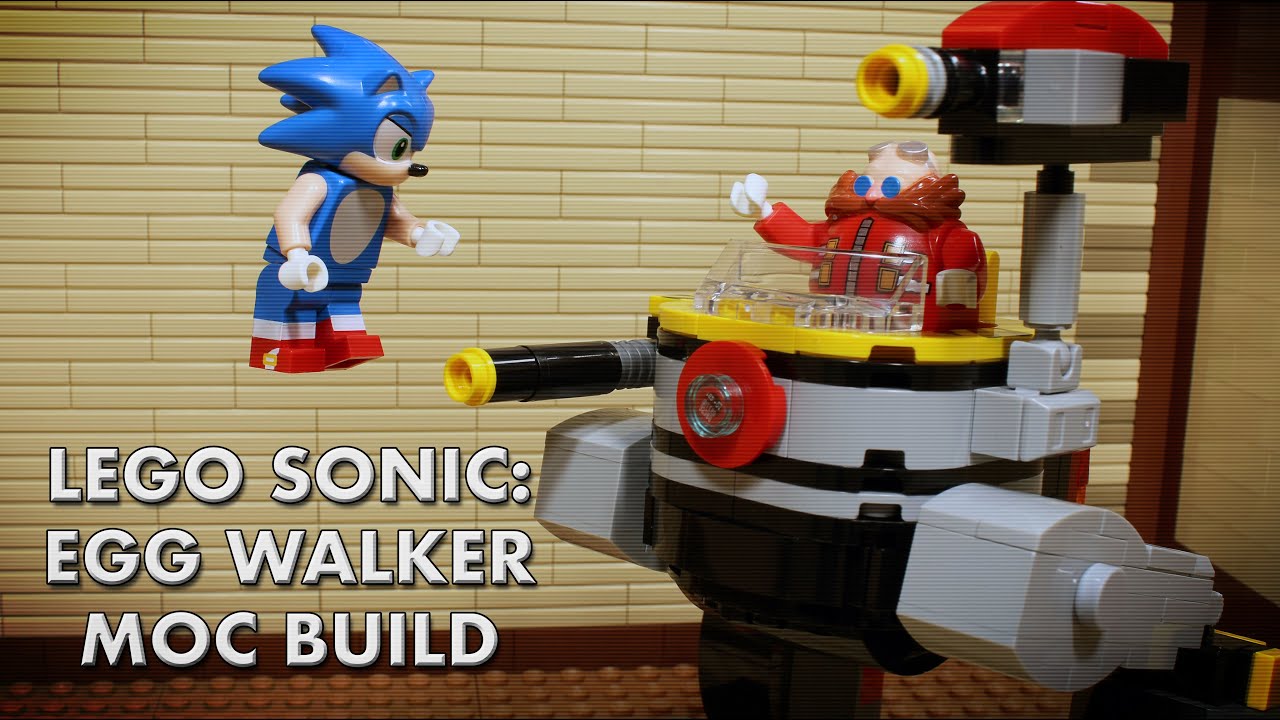 LEGO Sonic: Egg Walker MOC Build (Sonic Adventure 2) - YouTube