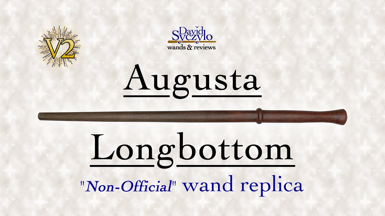 Augusta Longbottom - Wand Replica - YouTube