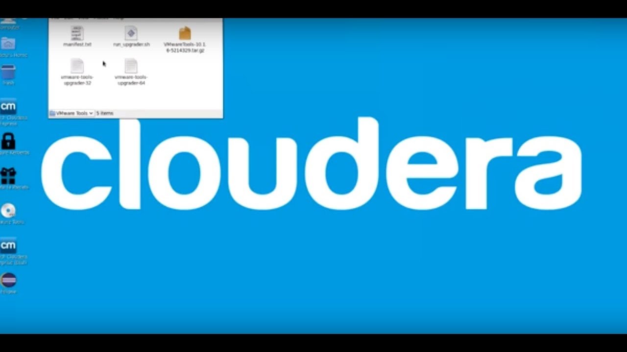 Bigdata Cloudera Quickstart Vm Cdh In Vmware Installation Tutorial 5484