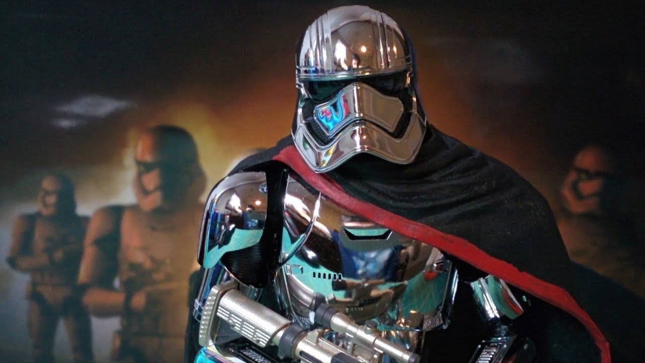 How Captain Phasma JOINED the First Order... - YouTube