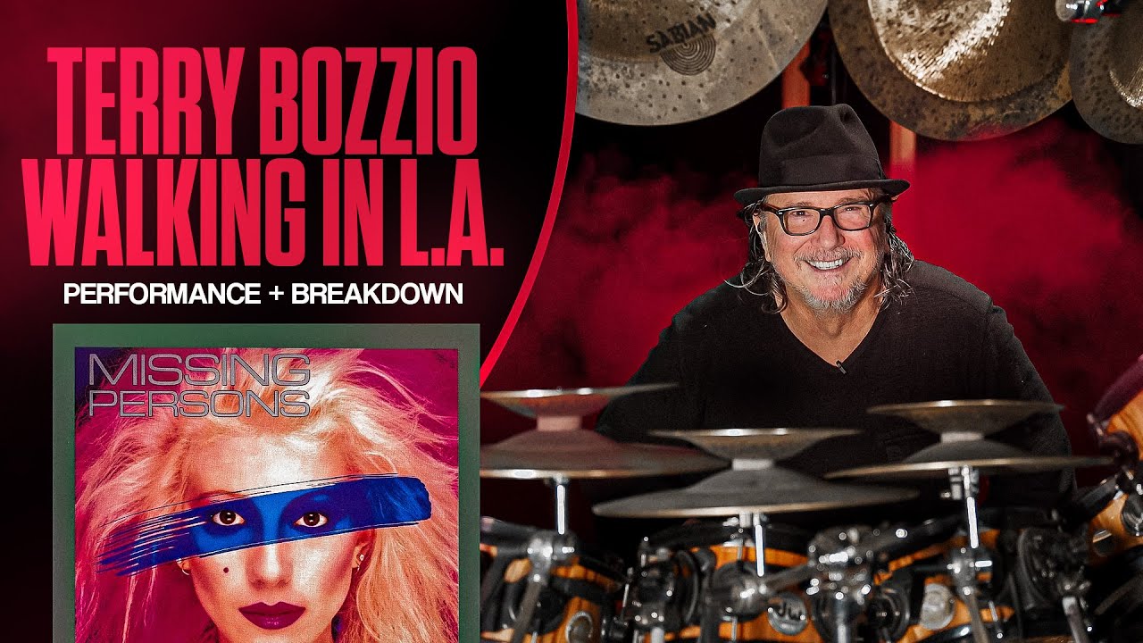Terry Bozzio's Iconic "Walking in L.A." | Missing Persons Performance ...