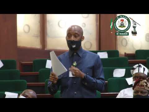 Hon Onofiok Akpan Luke,28 May 2020 Bill to amend the appropriation Act ...
