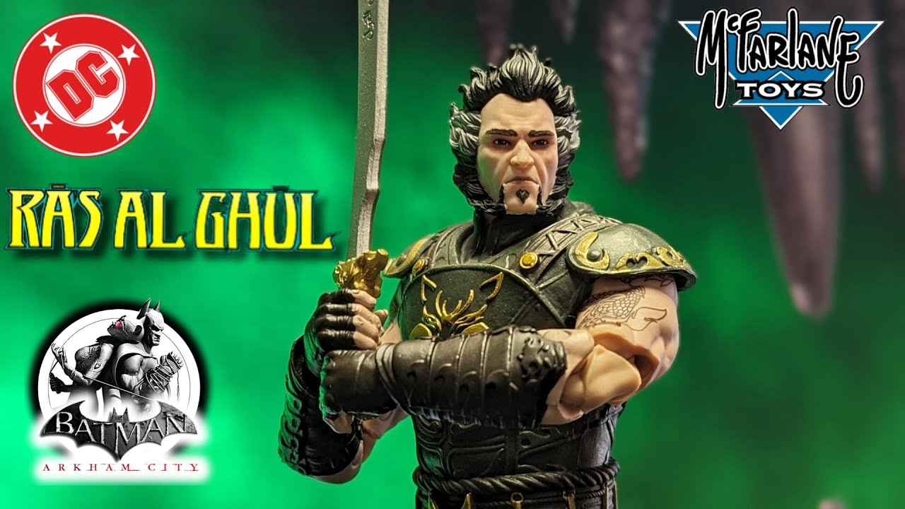 Ra's Al Ghul (Batman Arkham City) Unboxing & Review of the McFarlane DC ...