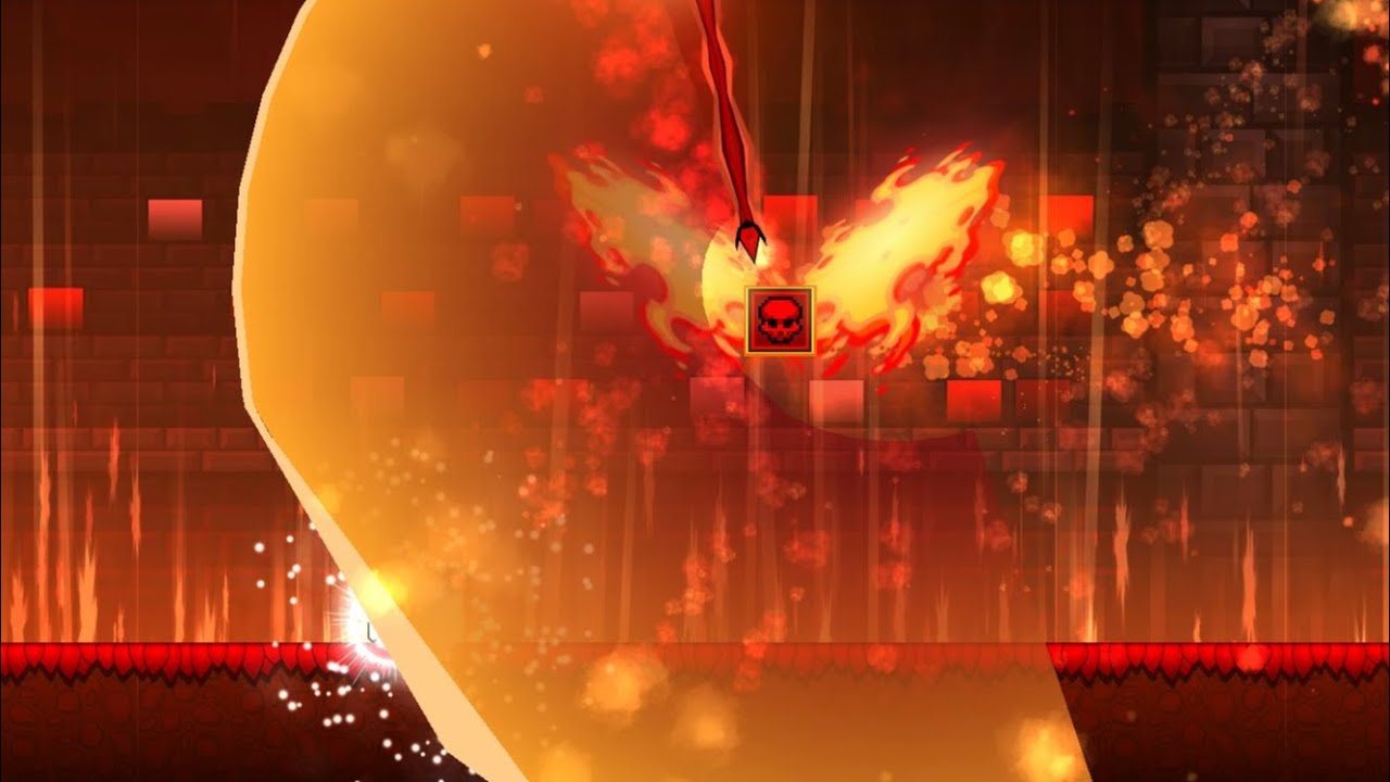 [Plat.] 'Flame Arena II' by Rhandom (Insane Demon) | Geometry Dash ...