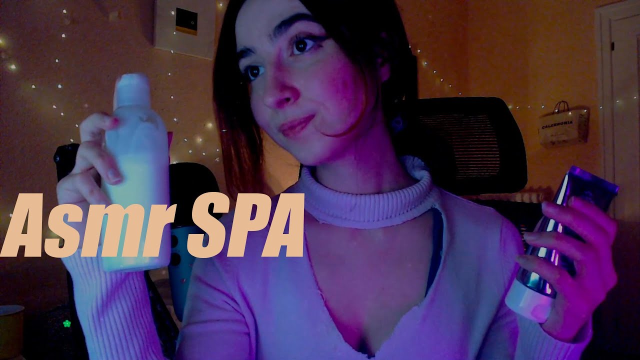 ASMR Roleplay 😴Relájate en un SPA🌷 - YouTube