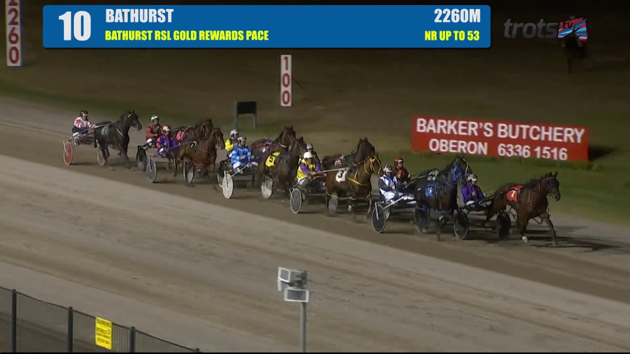 BATHURST - 13/12/2019 - Race 10 - BATHURST RSL GOLD REWARDS PACE - YouTube