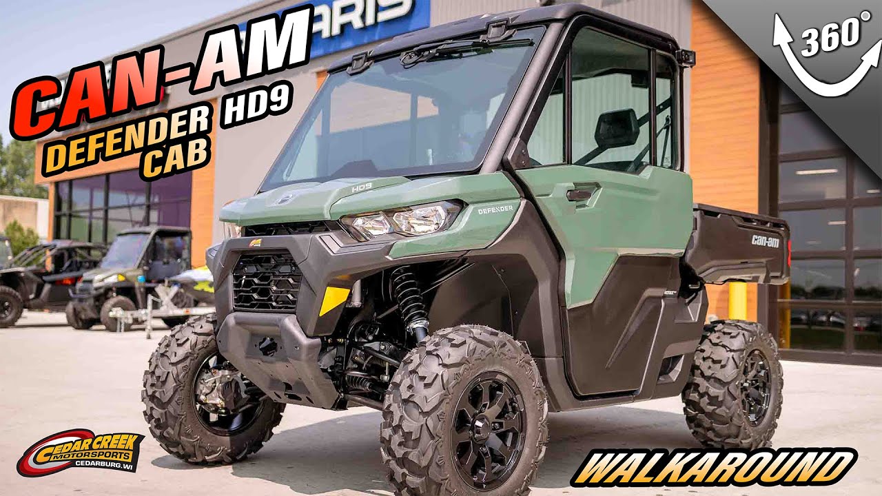 Walkaround | 2024 Can-Am® Defender DPS CAB HD9 - YouTube