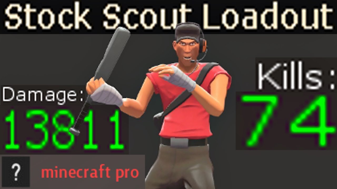 Stock Scout Loadout🔸(Team Fortress 2 Gameplay 2022) - YouTube