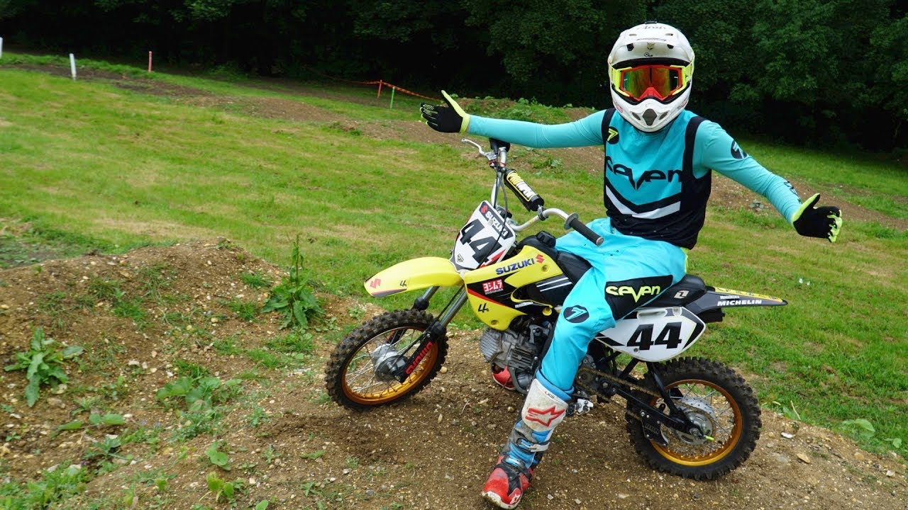 GETTING THE BACK YARD PIT BIKE TRACK READY !!! - YouTube
