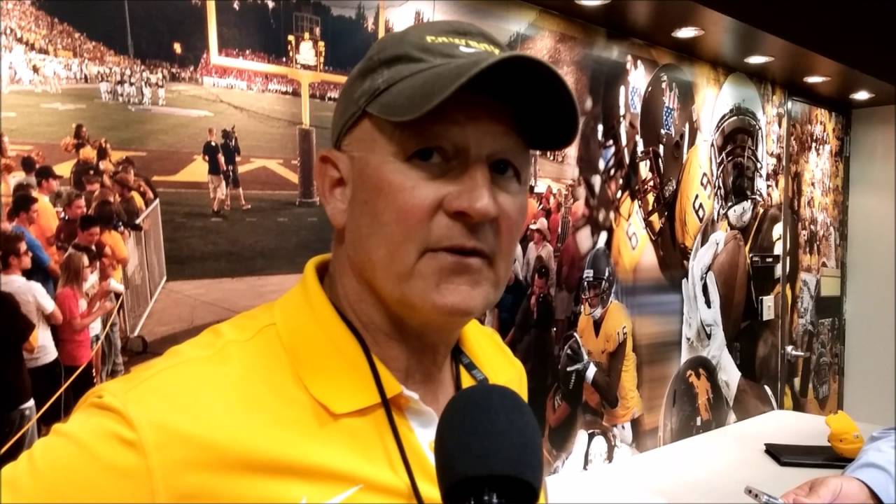 Wyoming Head Coach Craig Bohl Sees Positive Steps Forward - YouTube