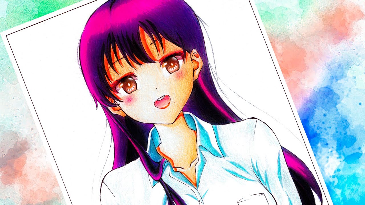 【Speed Drawing】Yamada Anna「Boku no Kokoro no Yabai Yatsu」 - YouTube