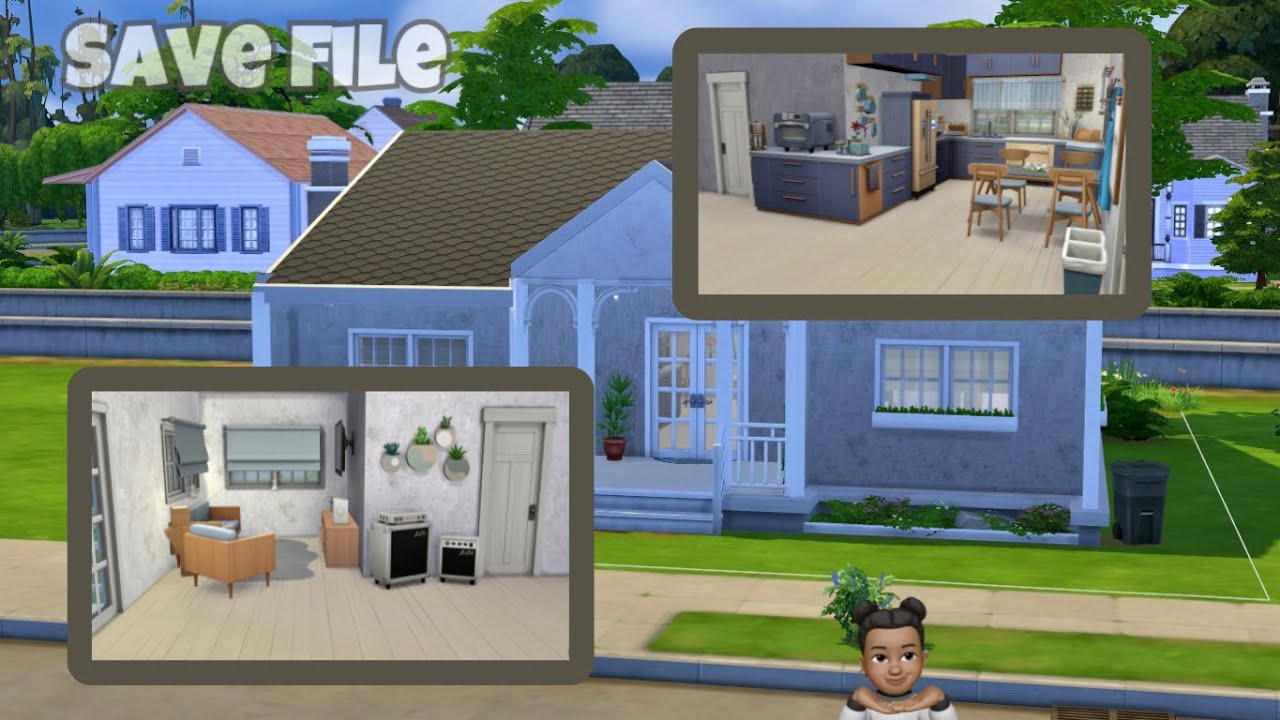 SAVE FILE - CASA CANDELA TOFFI 4.2🏘️🏘️|| SPEED BUILD || LOS SIMS 4 ...