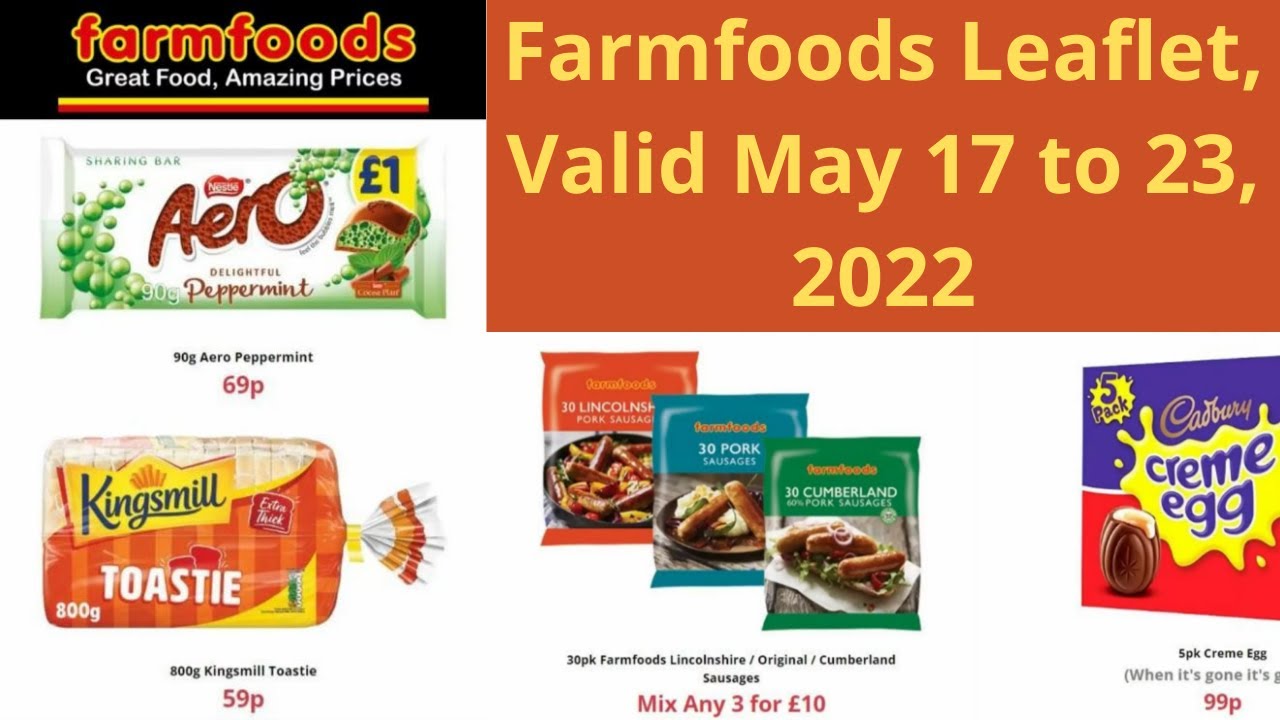 UK Farmfoods | Farmfoods Leaflet Valid From May 17 to 23, 2022 ...