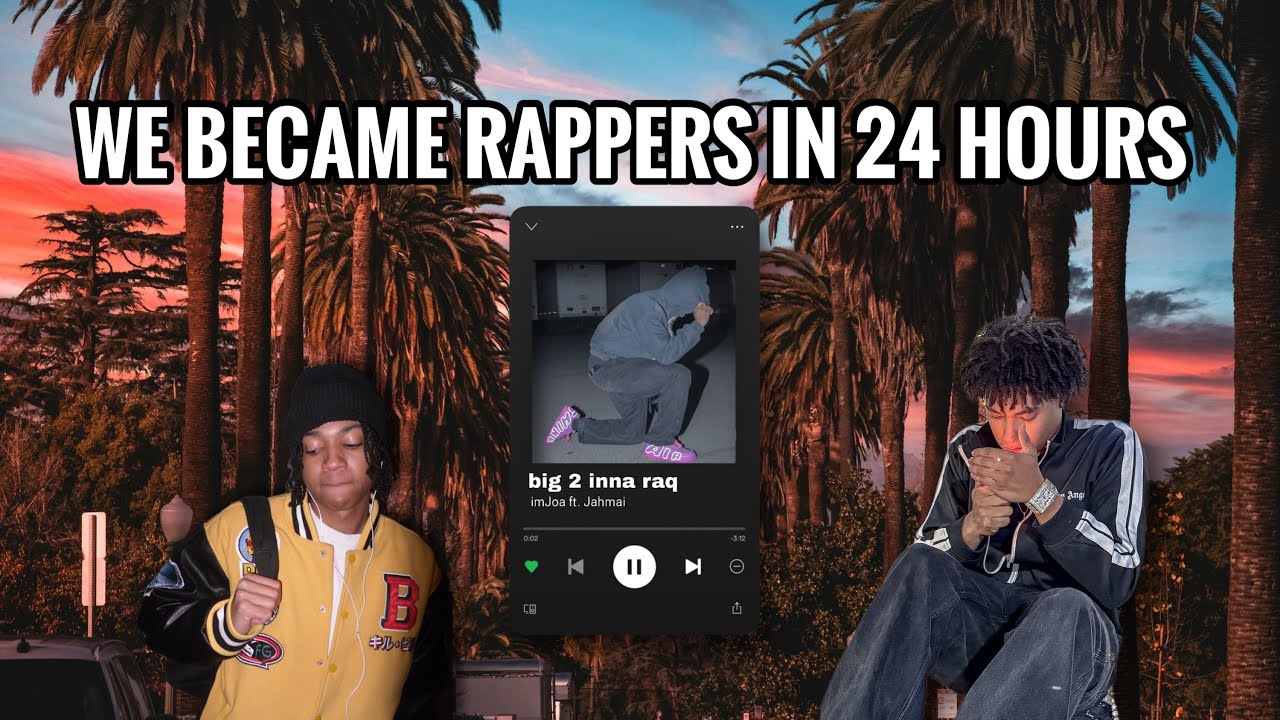 we became rappers for 24 hours... - YouTube