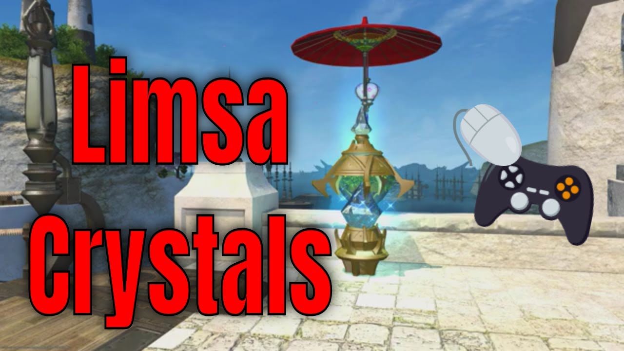 FFXIV Limsa Lominsa Aether Crystal Locations PS4 PS5 PC Xbox - YouTube