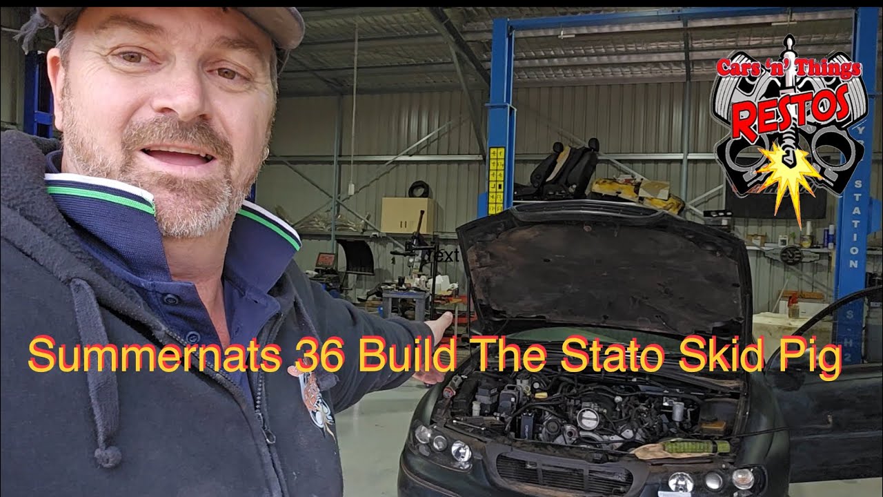 Summernats 36 Build The Stato Skid Pig - YouTube